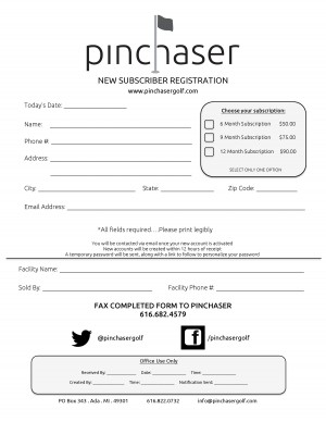 Club Direct Registion Form | Pinchaser
